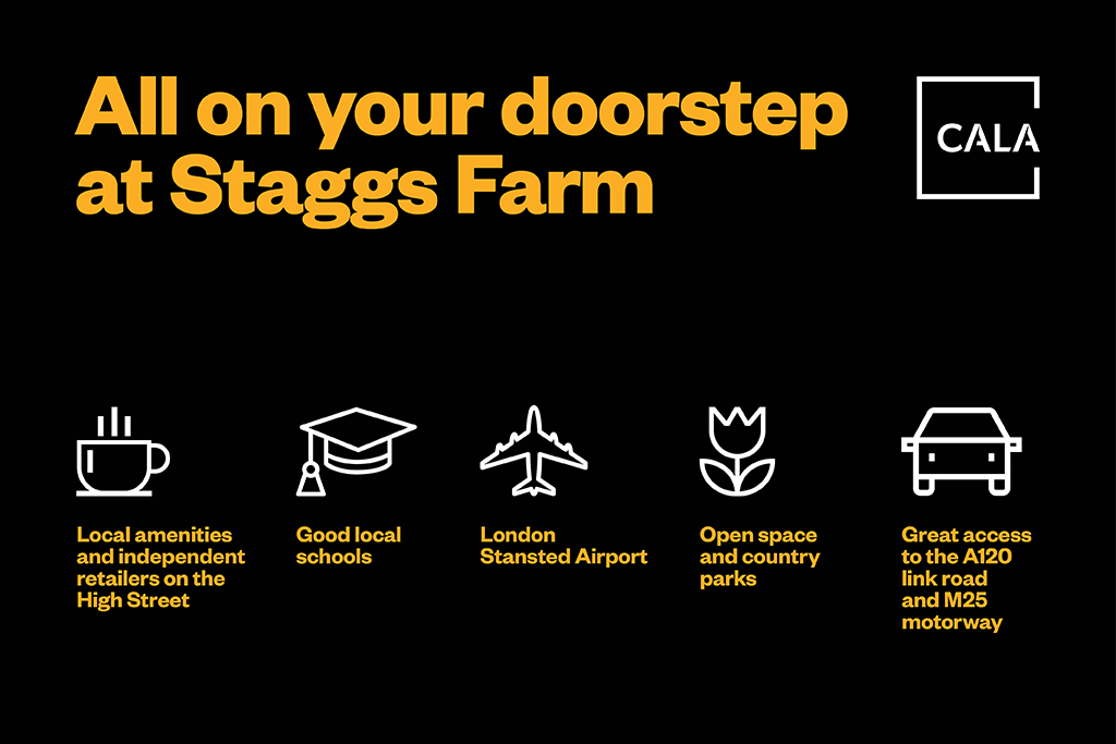 Location | Stagg's Farm | Cala Homes