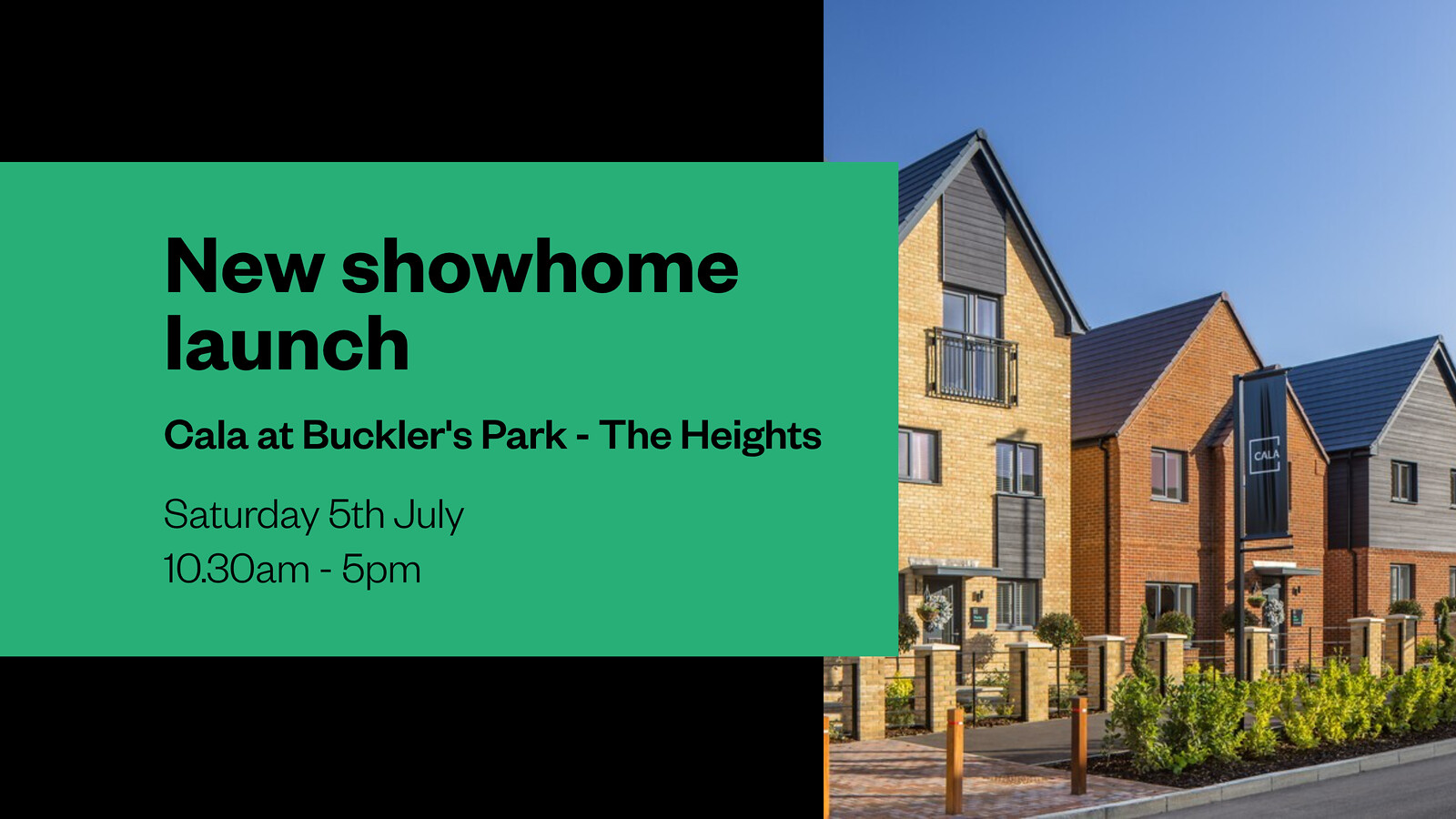 Chestnut Plot 28 | 3 Bedroom House at Buckler’s Park – The Heights | Cala Homes